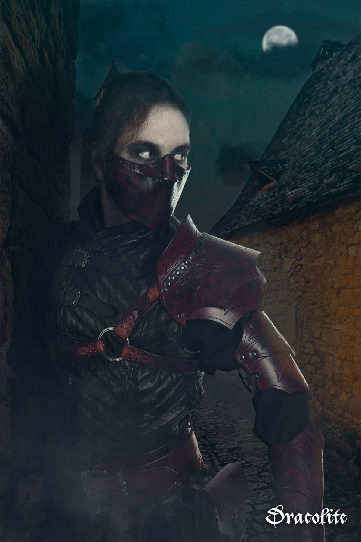 Armure Complète Rogue Homme armure en cuir pour GN - Dracolite