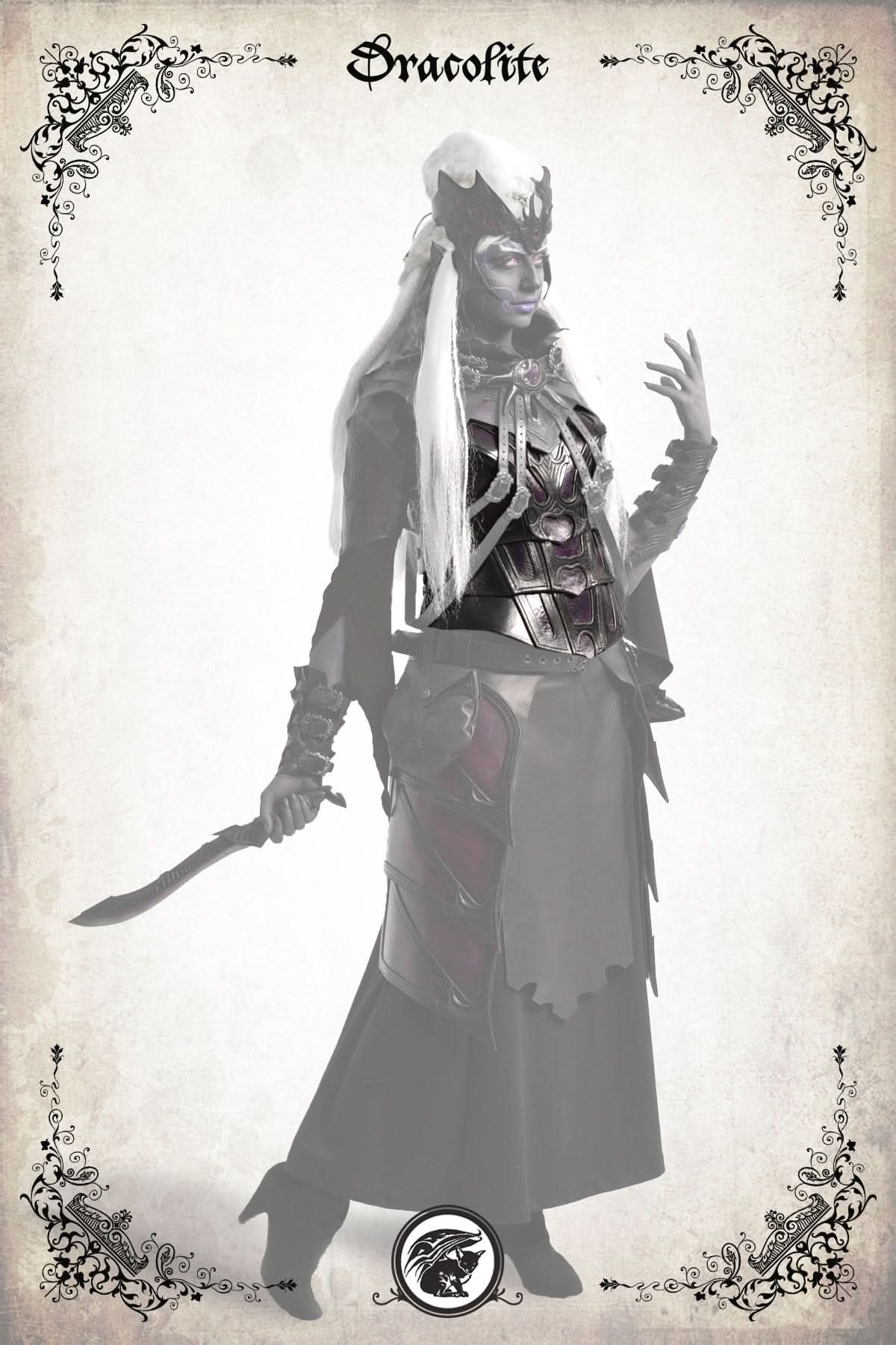 Plastron Matrone plastron en cuir pour GN - Dracolite